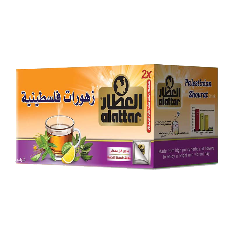 Al attar Palestinian Zhourat 1*20 العطار زهورات فلسطينية – Themar Al Alia